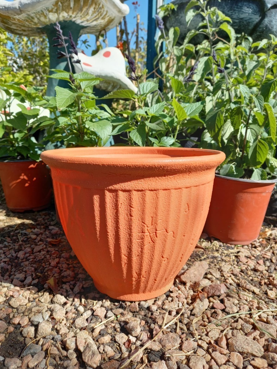 Maceta Romana De 5 Lts. Plástico Duro Varios Colores – Natureza